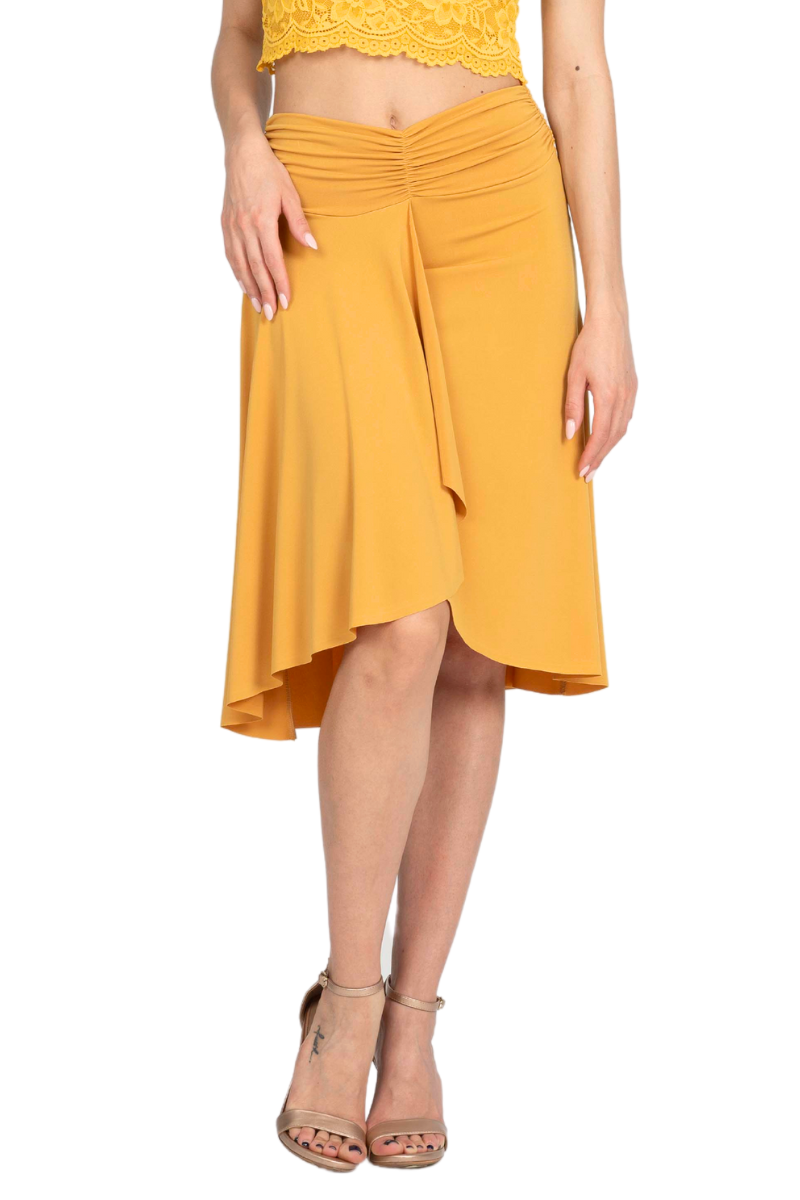 Asymmetric Tango Skirt With Front Panel | Skirts For Tango – conDiva