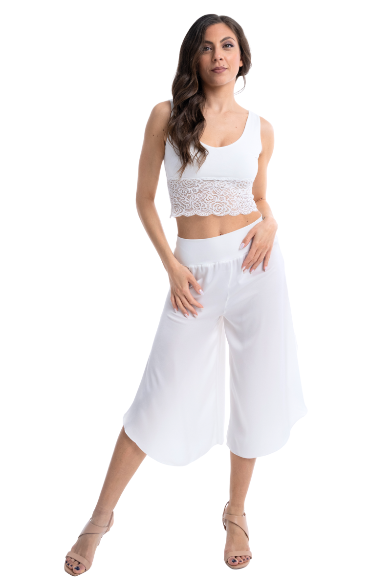 Satin Capri Pants | Women's Tango Clothes – conDiva
