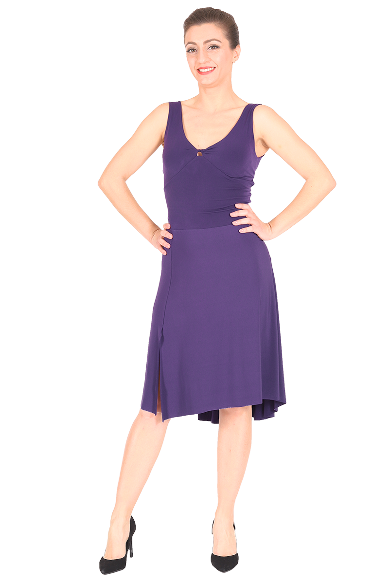 Crisscross Tango Dress with Back Draping | Tango Dresses | conDiva